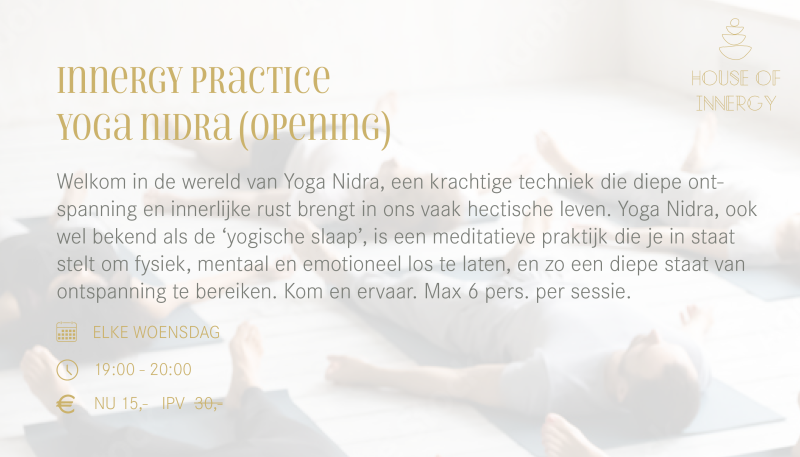 INNERGY PRACTICE: YOGA NIDRA - Hipsy