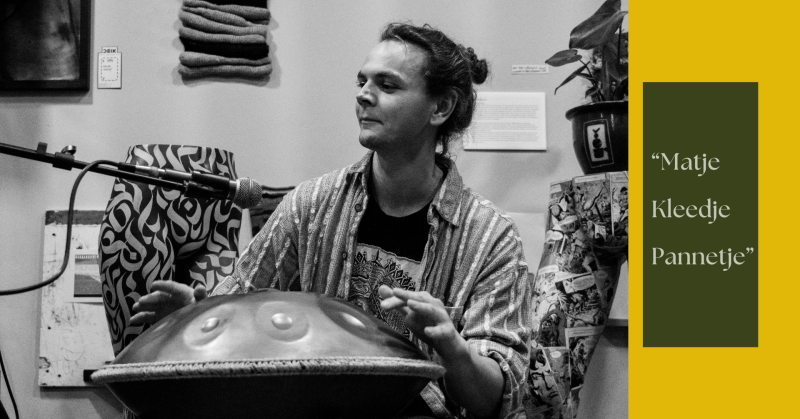 Matje, Kleedje, Pannetje (Handpan ligconcert) - November - Hipsy
