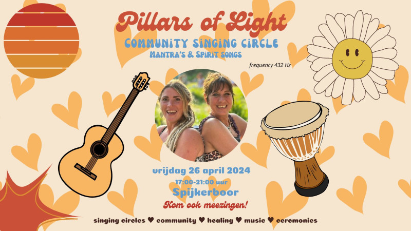 PILLARS OF LIGHT community singing circle - Hipsy