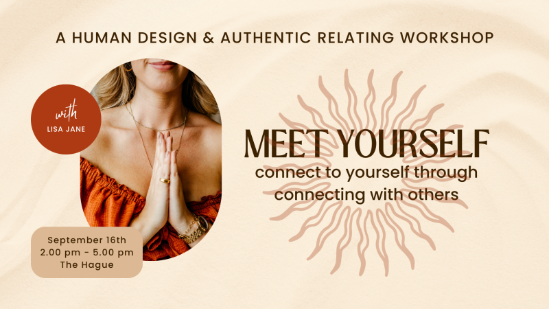 MEET YOURSELF 🔆 (Human Design & Authentic Relating workshop) - Hipsy