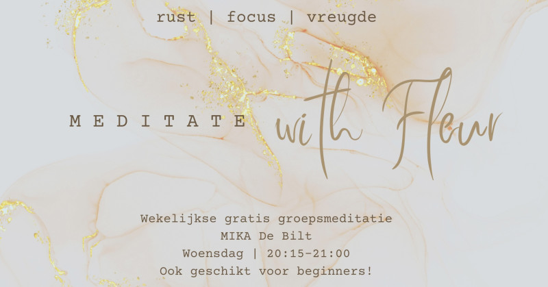 Wekelijkse groepsmeditatie bij MIKA in De Bilt (gratis) - Hipsy