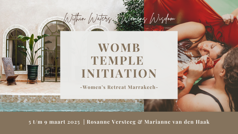 WOMB TEMPLE INITIATION | Retreat Marrakech - Hipsy