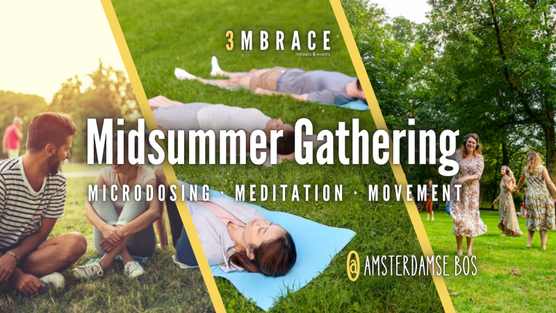 Midsummer Gathering - with microdosing, meditation, and movement - Hipsy