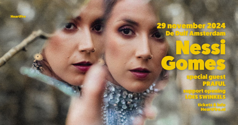 Nessi Gomes - Live in Amsterdam (SOLD OUT) - Hipsy