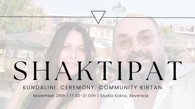 Shaktipat Ceremony with Kirtan by Matthieu, Anne & Laura - Hipsy