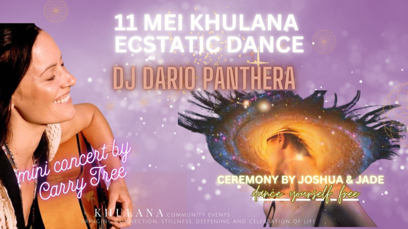 Khulana Ecstatic Dance The Hague with DJ Dario Panthera + Carrie Tree - Hipsy