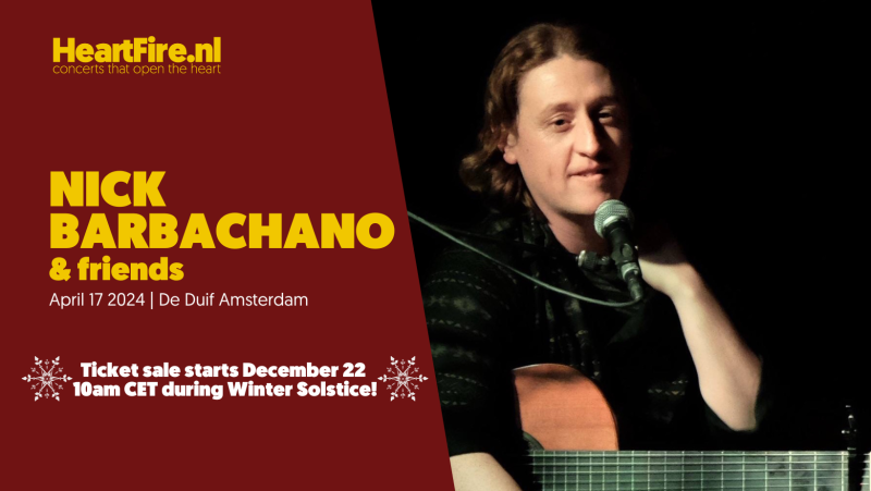 Nick Barbachano & Friends :: Live in De Duif Amsterdam - Hipsy