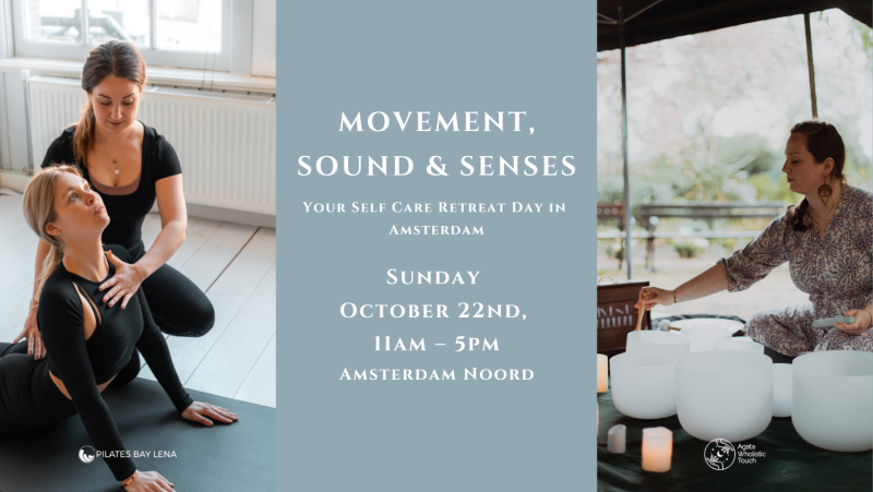 MOVEMENT, SOUND & SENSES. Your Self Care Retreat Day in Amsterdam - Hipsy