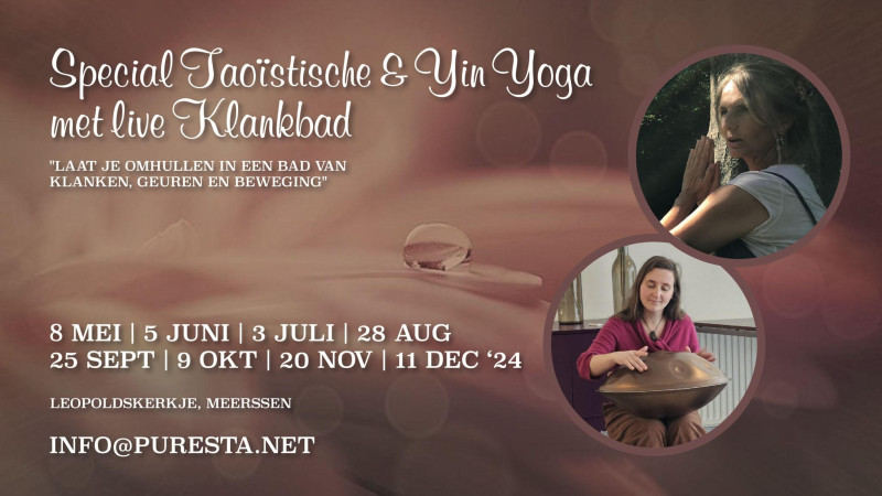 Special Taoïstische & Yin Yoga met Live Klankbad - Hipsy