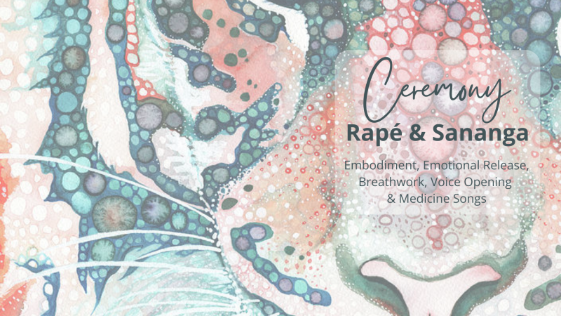 Rapé & Sananga Healing Ceremony with Medicine Songs 🌿 - Hipsy