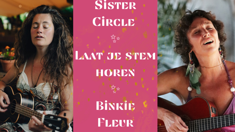 Sister Circle 'Laat jouw stem horen' met Fleur & Binkie - Hipsy