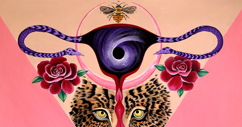 Yoniverse - Womb Healing Art - Painting Ceremony - Hipsy