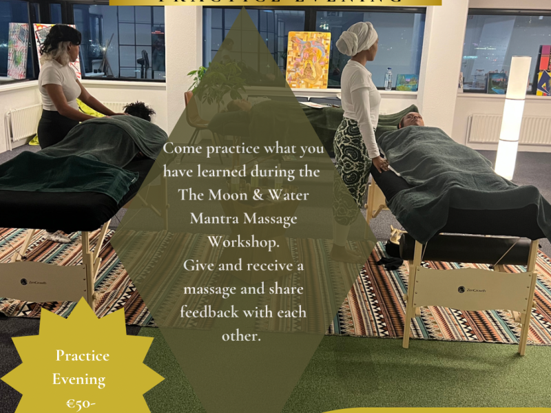 Practice Evening The Moon and The Water Mantra Massage