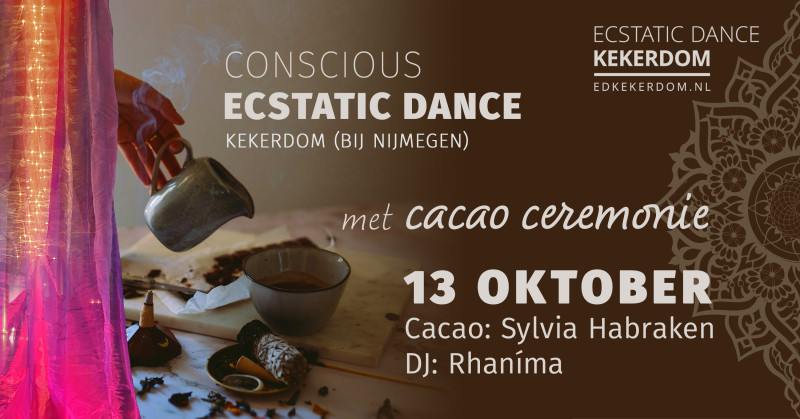 SPECIAL: Ecstatic Dance Kekerdom met Cacao | DJ Rhaníma (bij Nijmegen) - Hipsy