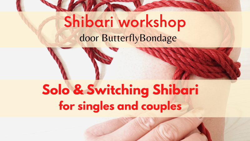 [SOLD OUT] Solo & Switching Shibari workshop - Hipsy