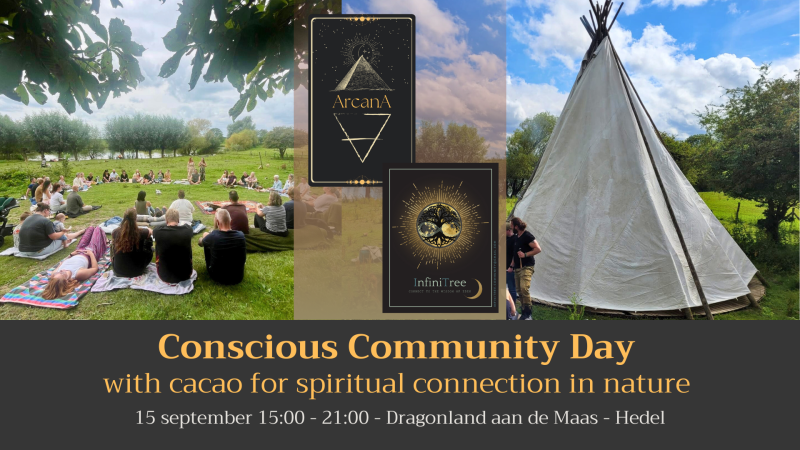 Conscious Community Day - spiritual connection with cacao in nature - Hipsy