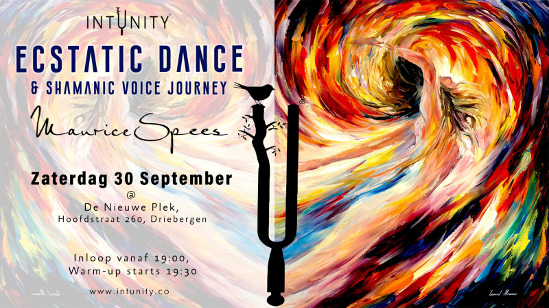 Ecstatic Dance & Sound Journey - DJ Maurice Spees @ De Nieuwe Plek - Hipsy