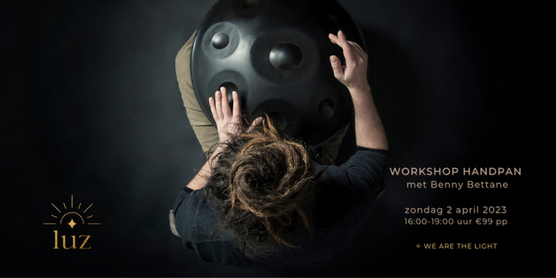Handpan workshop met Benny Bettane & donation based concert - Hipsy