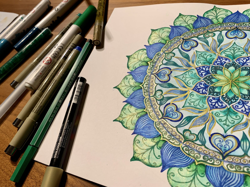 Workshop Mandala tekenen - Hipsy