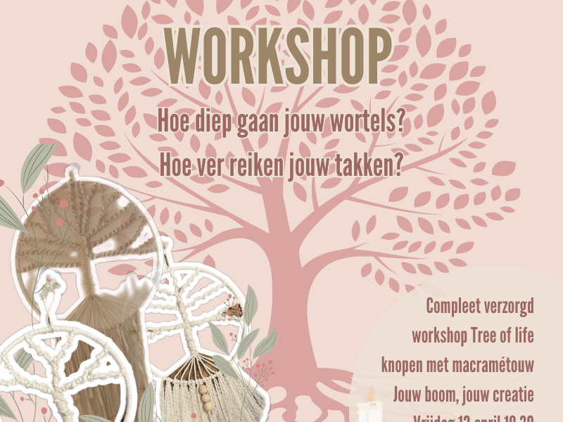 Workshop Macrame Tree of Life - Hipsy