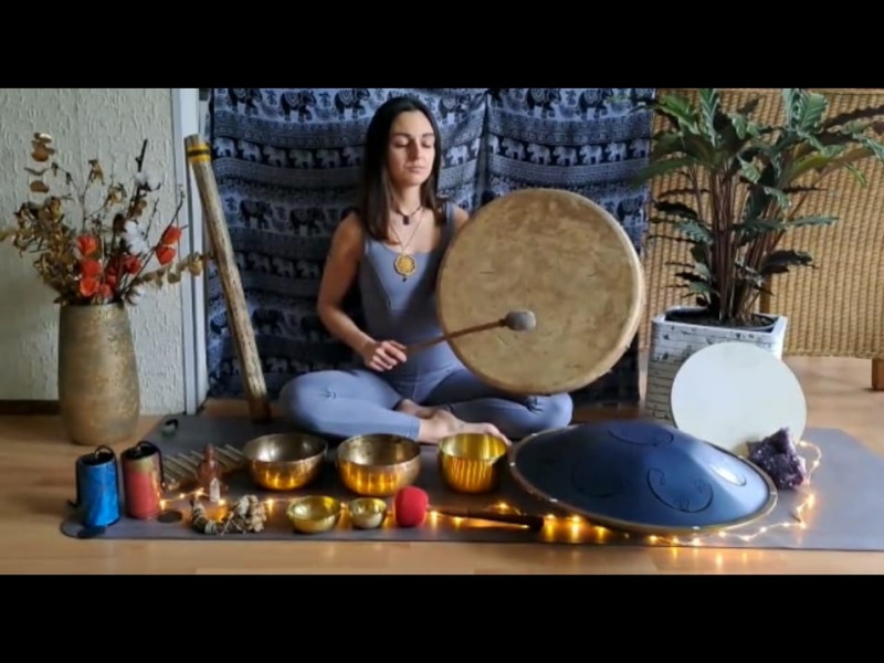 "RECHARGE AND RESTORE" sound meditation and gong bath - Hipsy