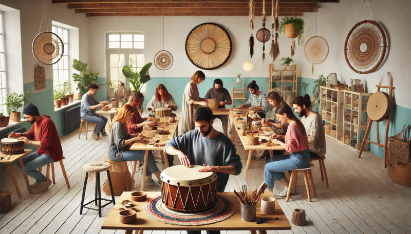 Drum maken workshop - Hipsy