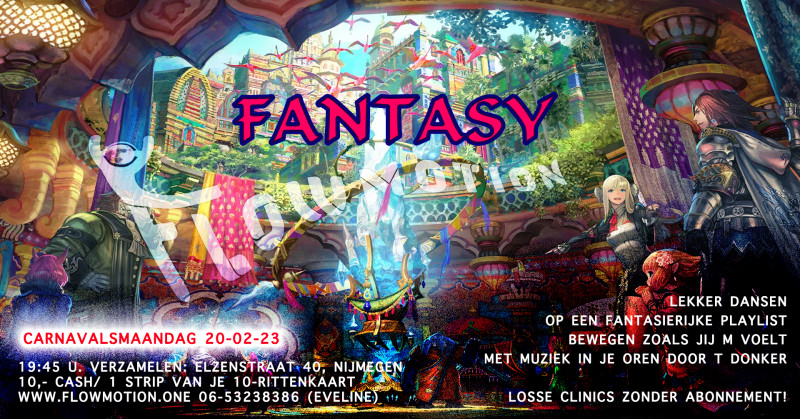 FlowMotion tocht 'FANTASY' - Hipsy