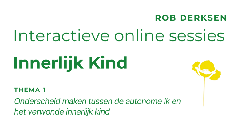 Onderscheid maken tussen de autonome Ik en het verwonde innerlijk kind - Hipsy