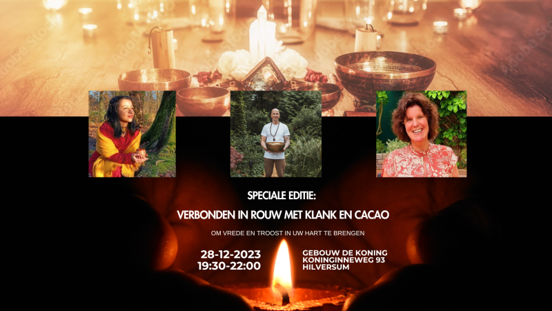 Verbonden in rouw met klank en cacao - Hipsy