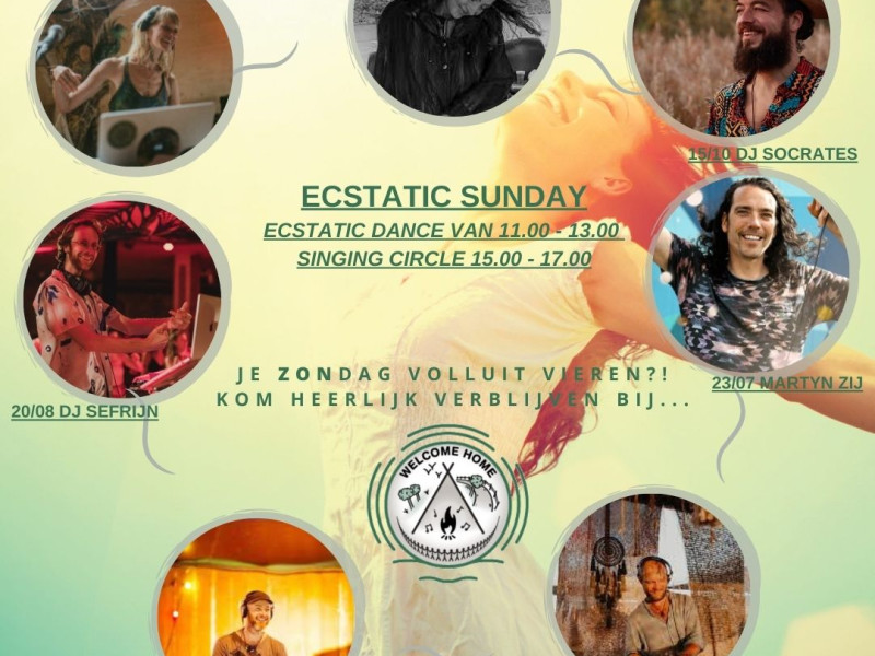 Ecstatic Sunday | Dance Journey with DJ Caroline Sjegers - Hipsy