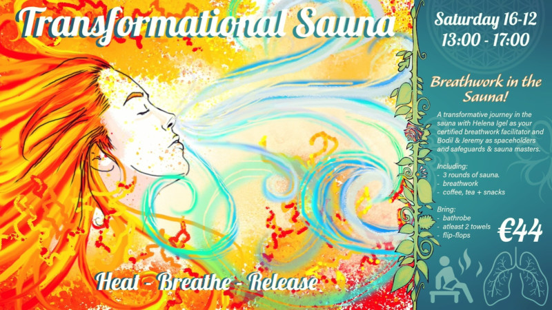 Transformational Sauna - 𝘉𝘳𝘦𝘢𝘵𝘩𝘸𝘰𝘳𝘬 𝘪𝘯 𝘵𝘩𝘦 𝘚𝘢𝘶𝘯𝘢! - Hipsy