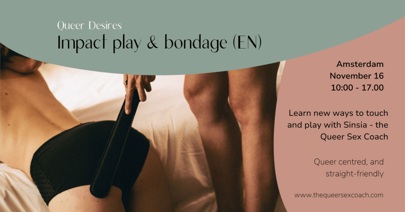 Queer Desires: Impact play & bondage (EN) - Hipsy
