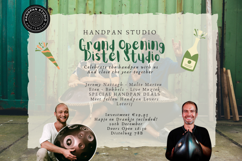 Grand Opening Distel Studio W/ Malte Marten & J. Nattagh - Hipsy